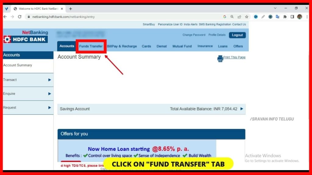 HDFC: How to remove Beneficiary in HDFC net banking | SR Academy India