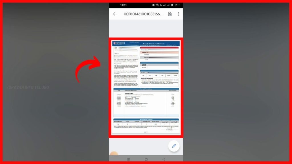HDFC Credit Card Statement Download [Using the HDFC Mobile Banking app ...