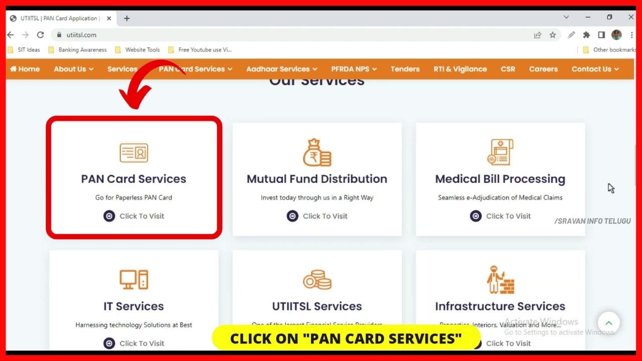 PAN: PAN Card download Online in 5 Minutes [UTIITSL] | SR Academy India