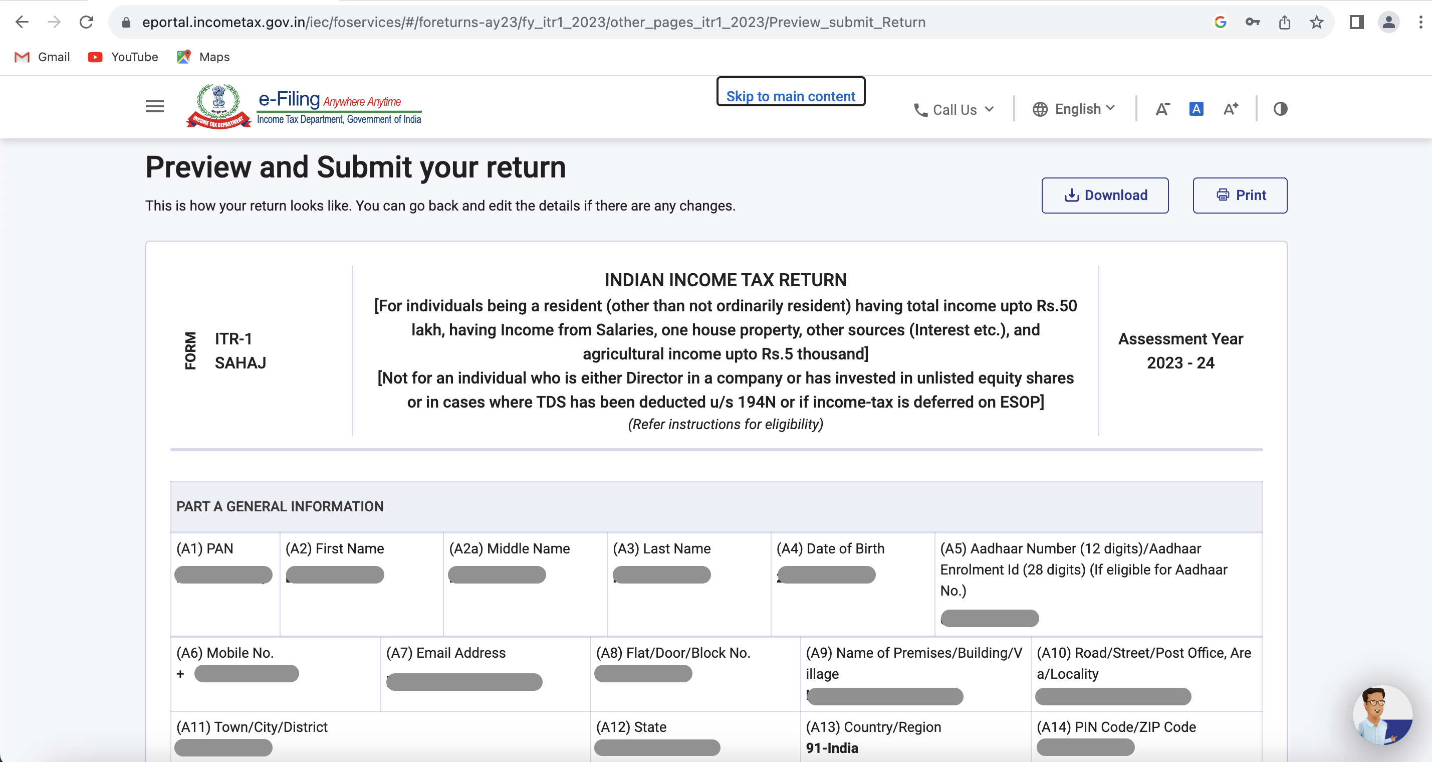 How to file Belated Return online? [Sec 139(4)] | SR Academy India