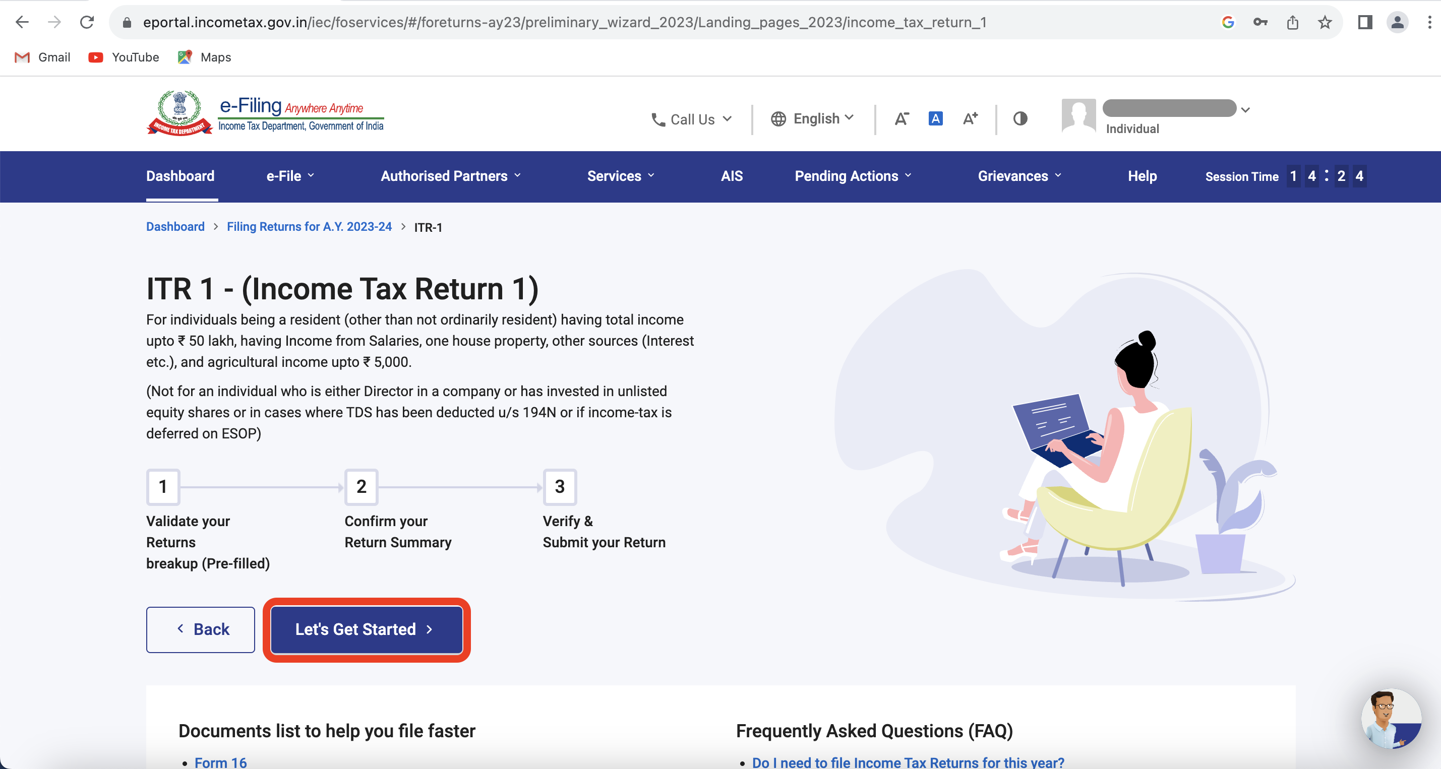 How to file Belated Return online? [Sec 139(4)] | SR Academy India