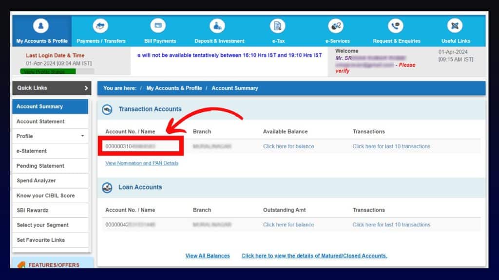 8 Easy Ways on How to Find SBI Account Number | SR Academy India
